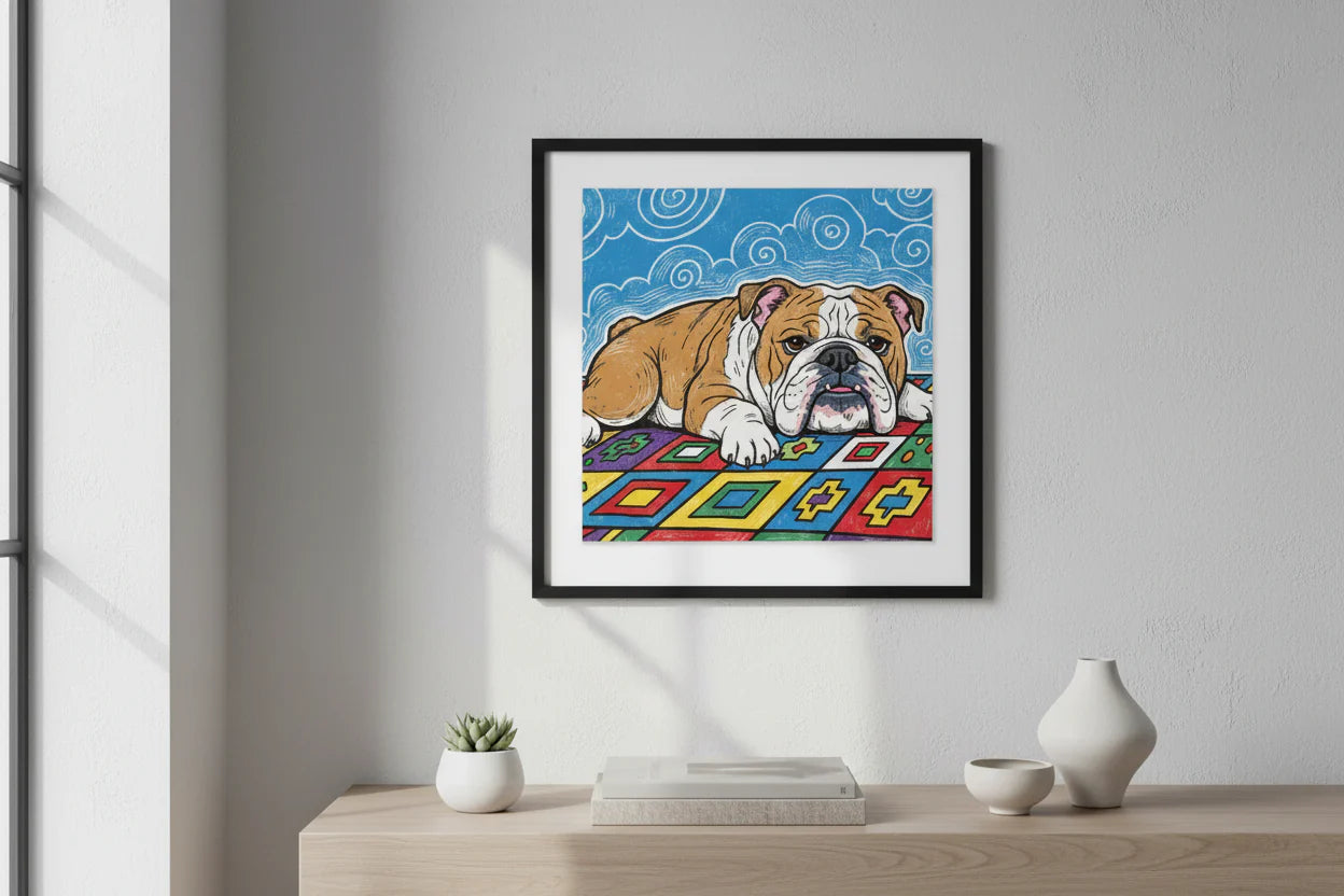 Graceful White Hounds in Opulent Floral Reverie – Pomp & Pedigree